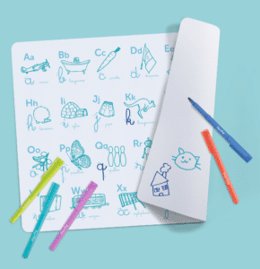 ILLUSTRATED FRENCH ALPHABET - Super petit